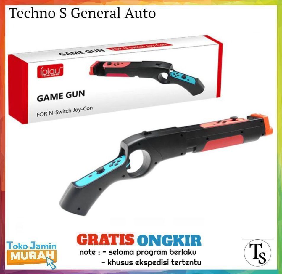 Iplay Game Gun for Nintendo Switch Joycon - Shooting Gun Switch Joy con ...