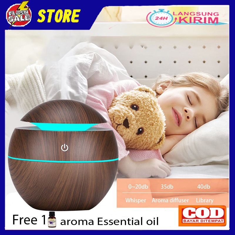 [Flashsale] Humidifier Air Aromaterapi Diffuser Model Bulat Kecil ...