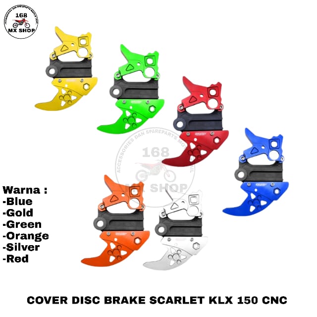 Cover Disc Brake Scarlet Pelindung Piringan Rem KLX 150 | Lazada Indonesia