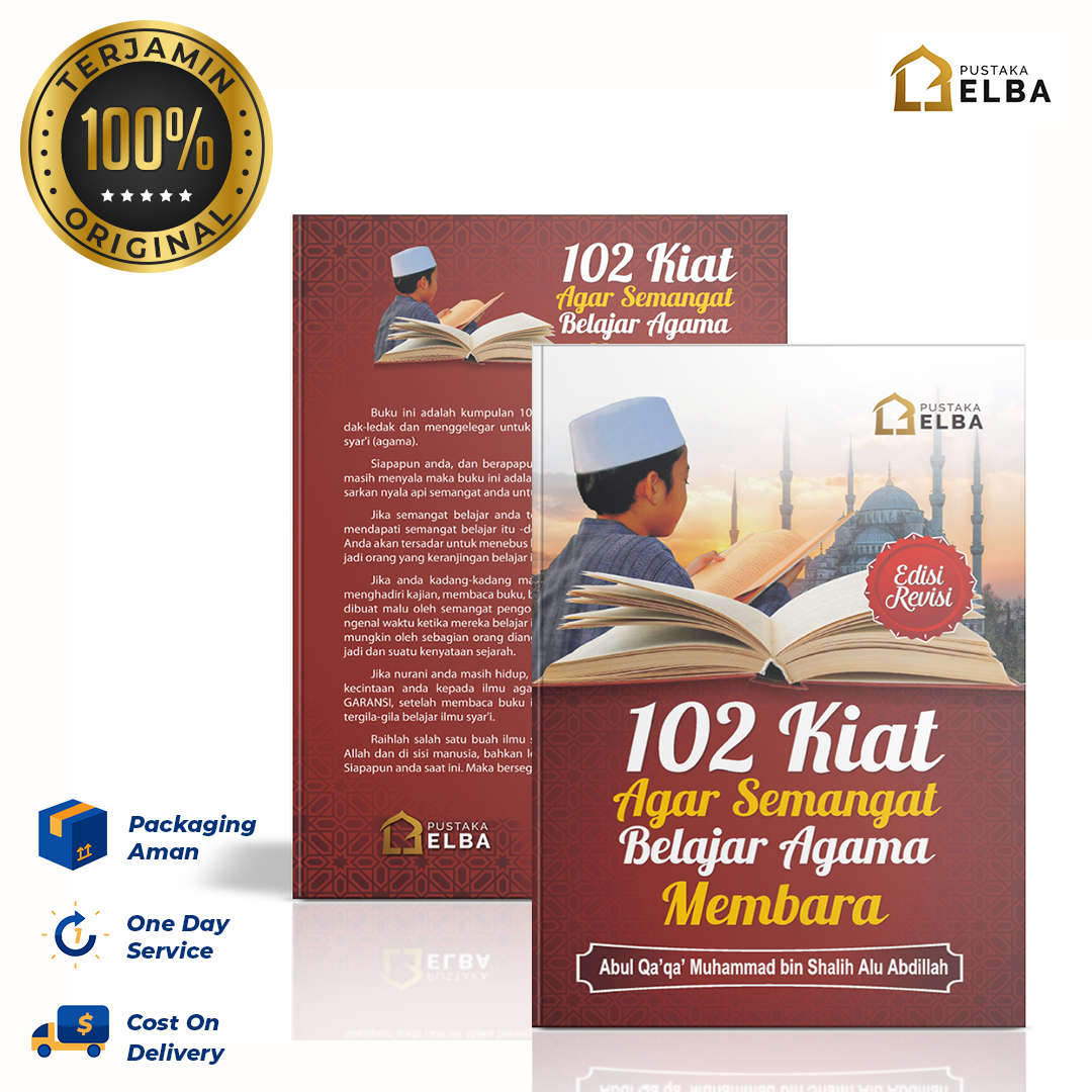 [Pustaka Elba] Buku 102 Kiat Agar Semangat Belajar Agama Membara | Lazada Indonesia
