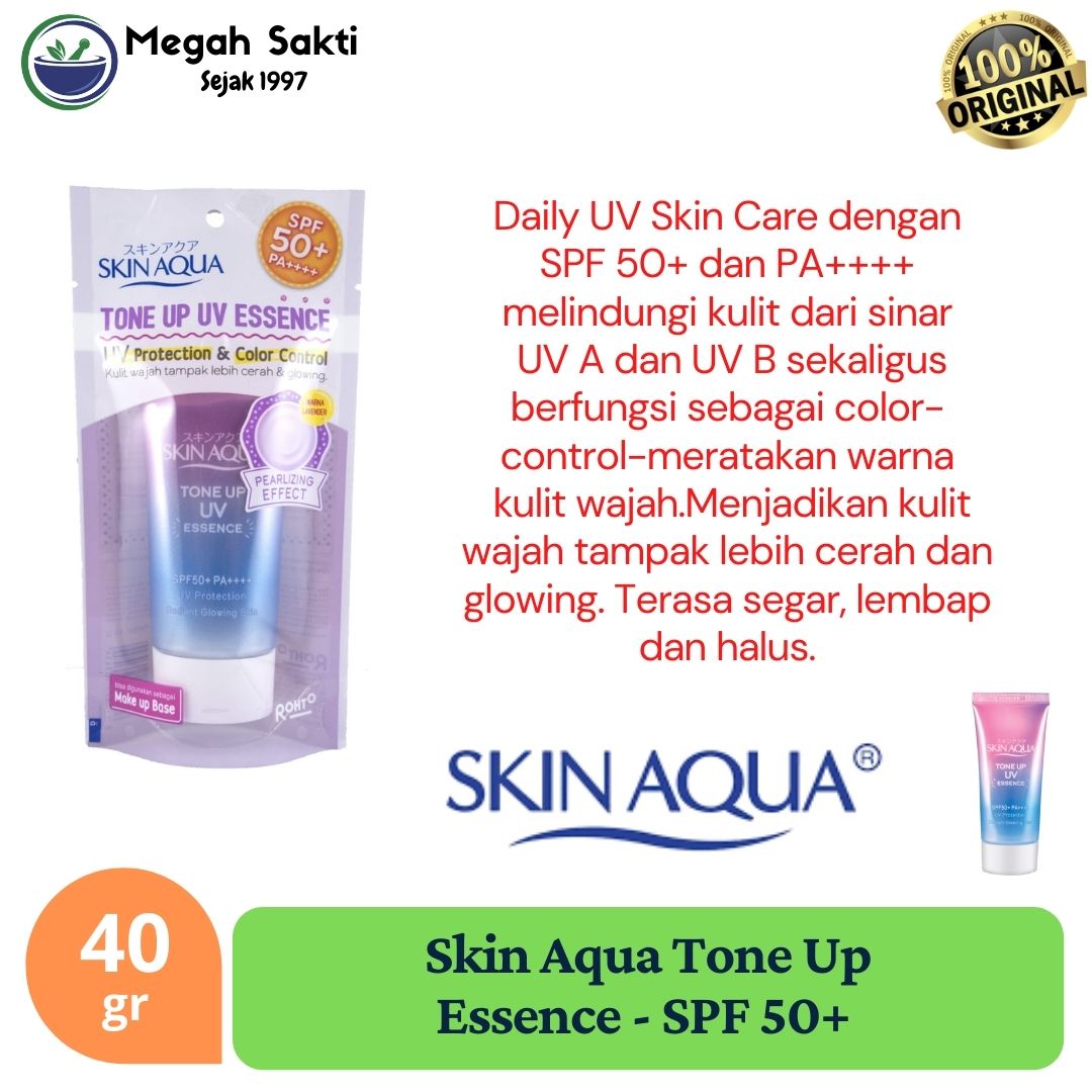Skin Aqua Tone Up UV Essence (Ungu) SPF 50++ | Lazada Indonesia