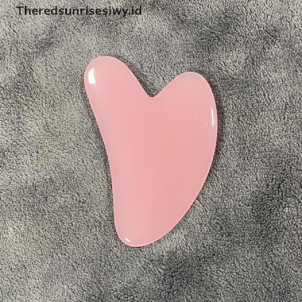 GUA SHA Natural Jade Stone | Guasha | Guasa penirus wajah | Lazada ...