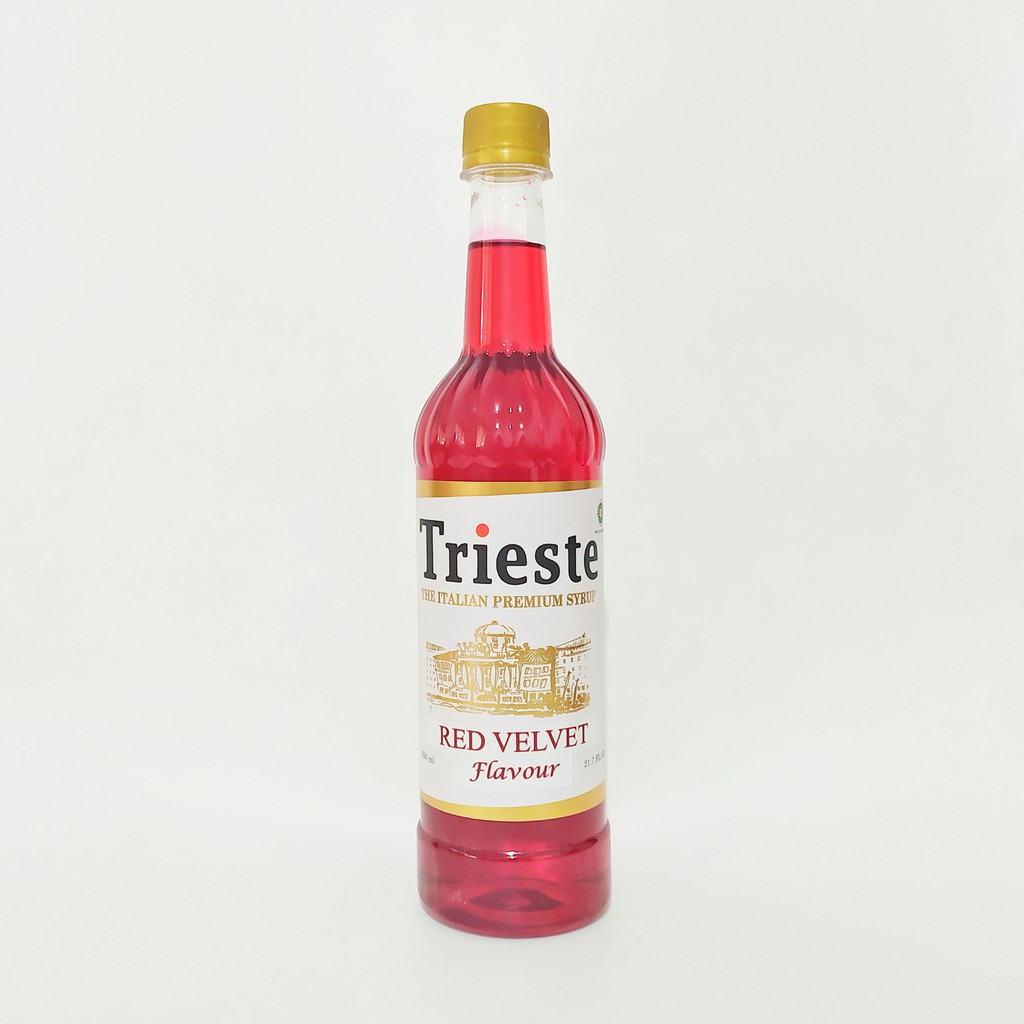 Trieste syrup variant Red Velvet 650ml | Lazada Indonesia