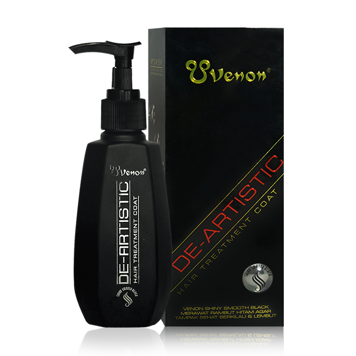 Venon Hair Treatment Coat 160mL Shiny Smooth-Hitam | Lazada Indonesia