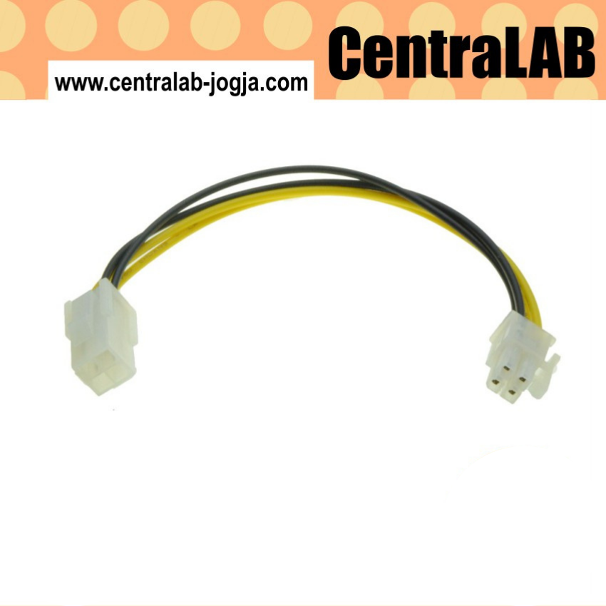Kabel Extender PSU ATX 4 Pin Male ke 4Pin Female Power Supply | Lazada ...