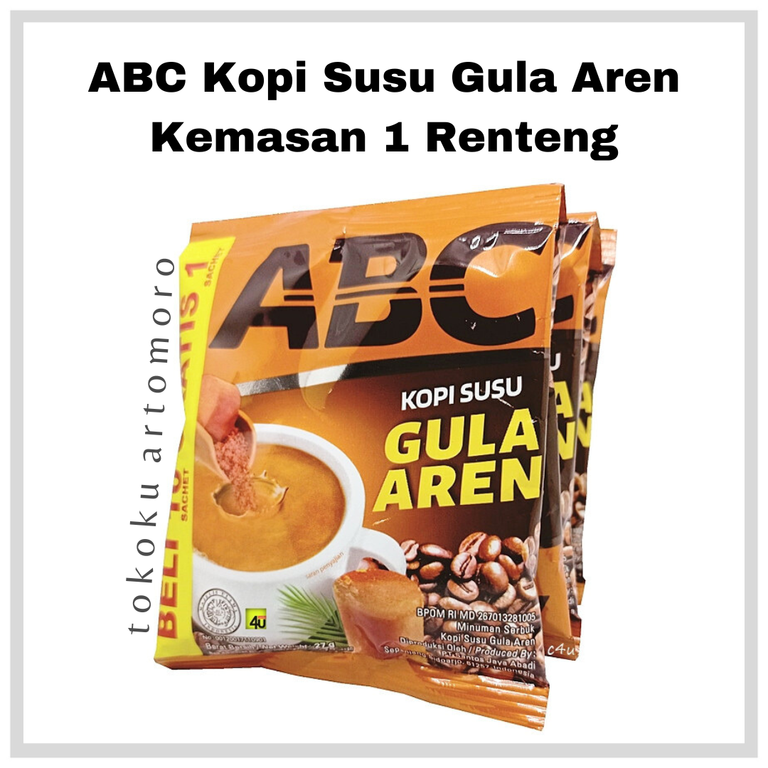 ABC Kopi Gula Aren - Kopi Susu - Kemasan 1 Renteng - Manis Pas - Rasa ...