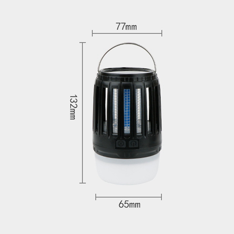 3 in 1 Bug Zapper USB Rechargeable Mosquito Killer Waterproof Insect ...
