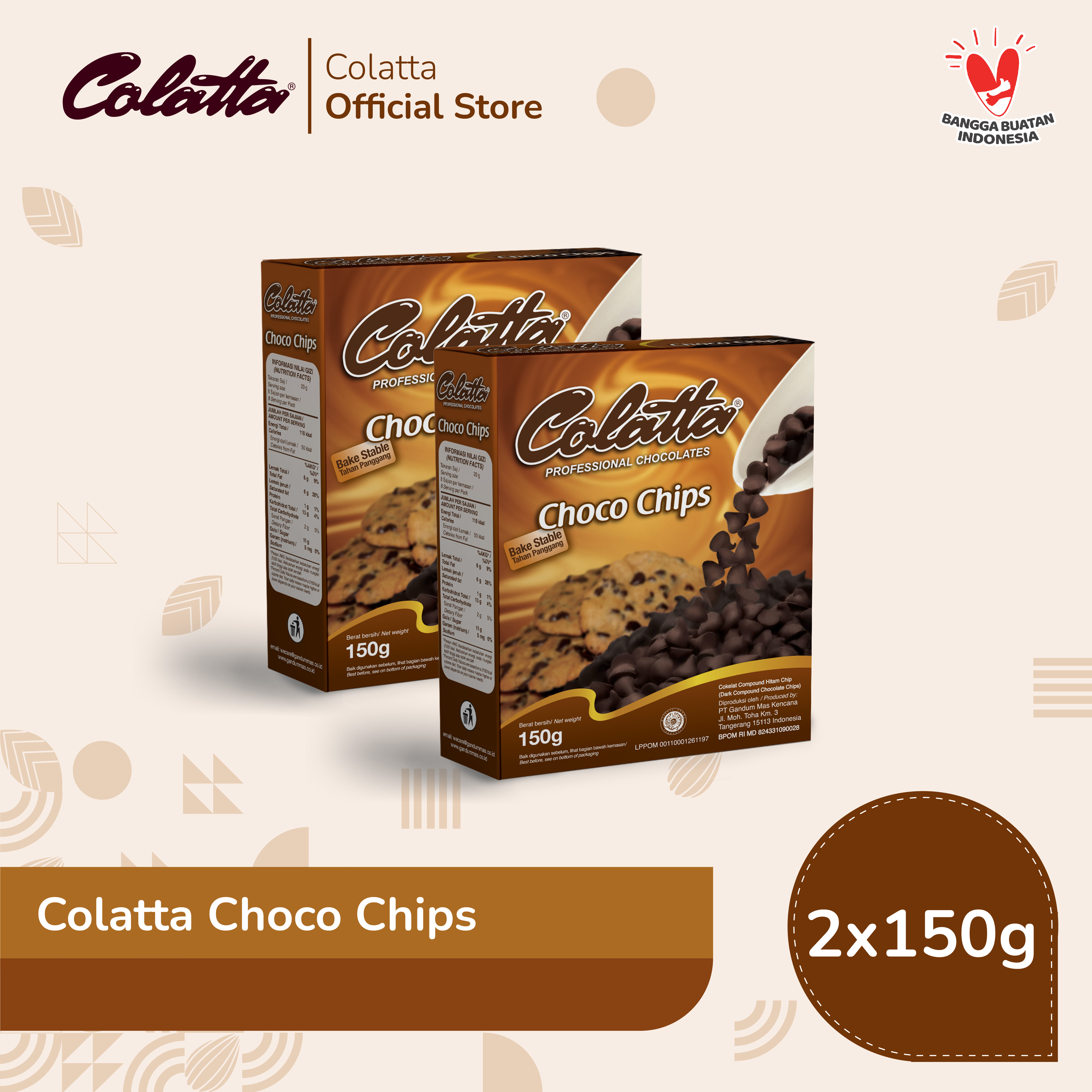 Bundling Colatta Choco Chips 150g - Isi 2 | Lazada Indonesia