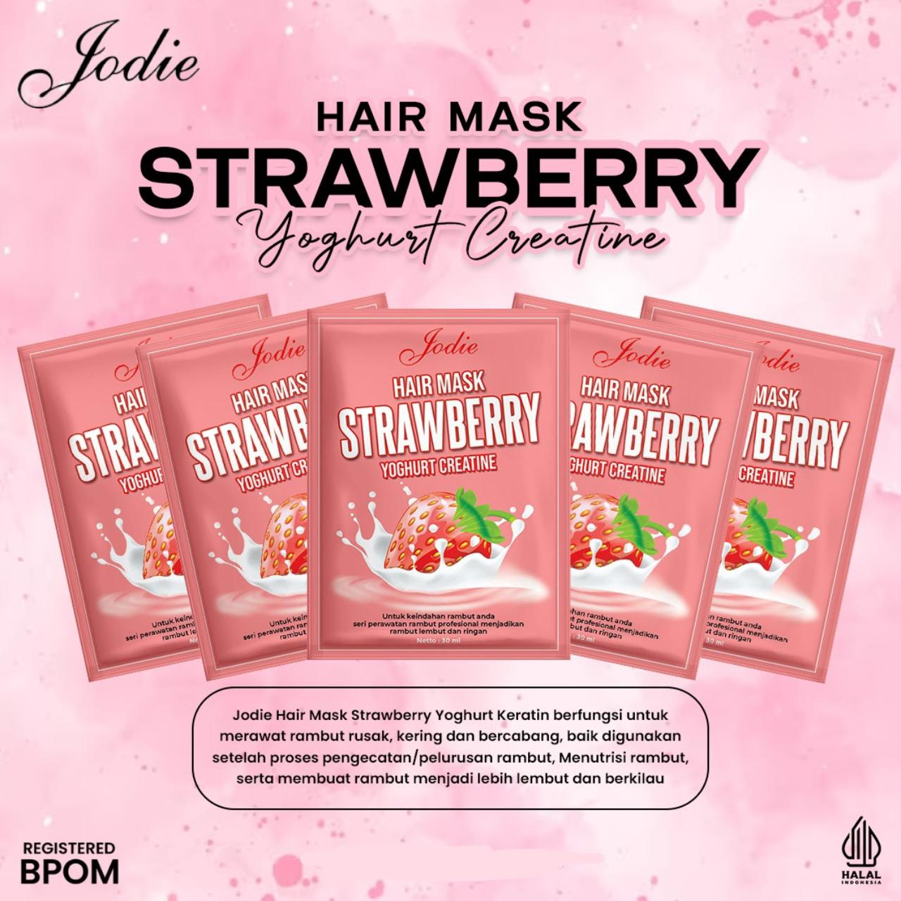 Jodie Missdear Hair Mask Cream Sachet 30ml All Variant Lengkap - Hair ...