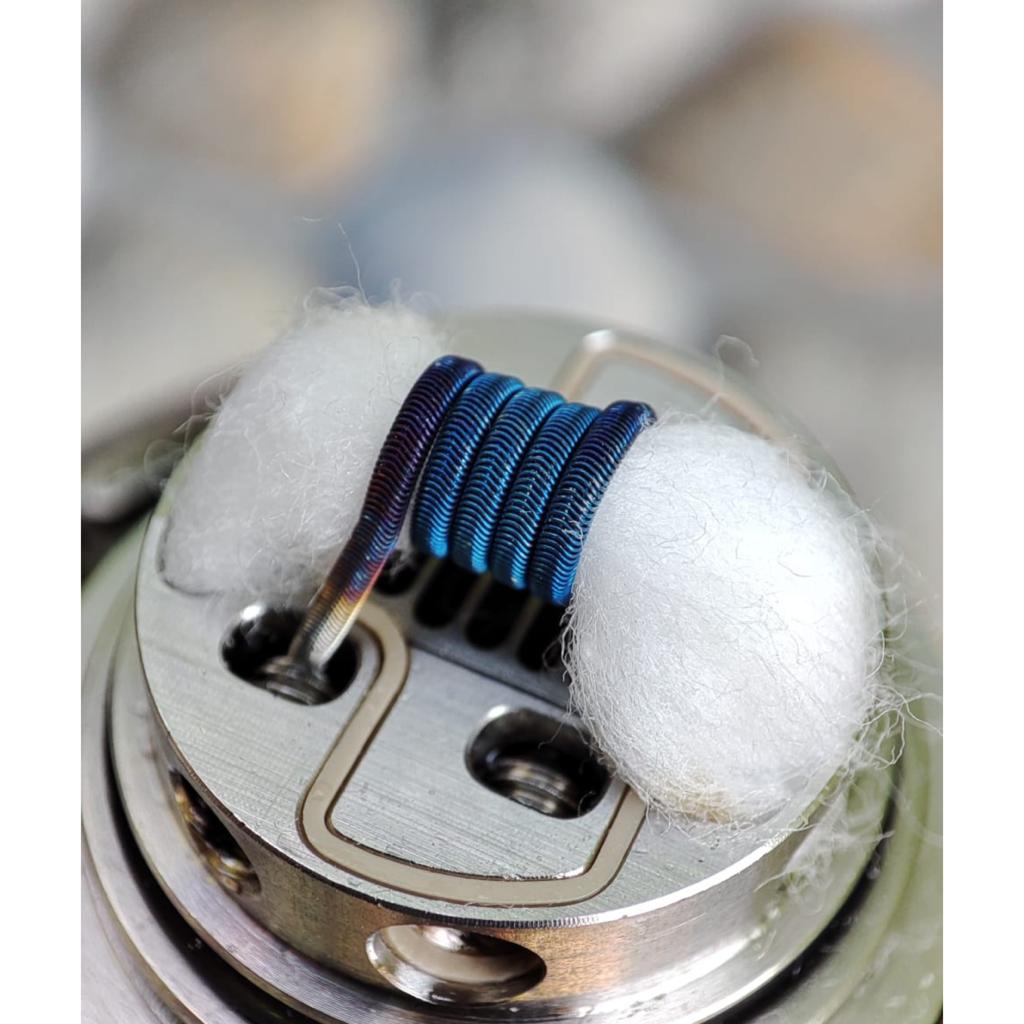 coil baby alien meletek ni80 high grade murah single Ohm 0.34-0.38 ...