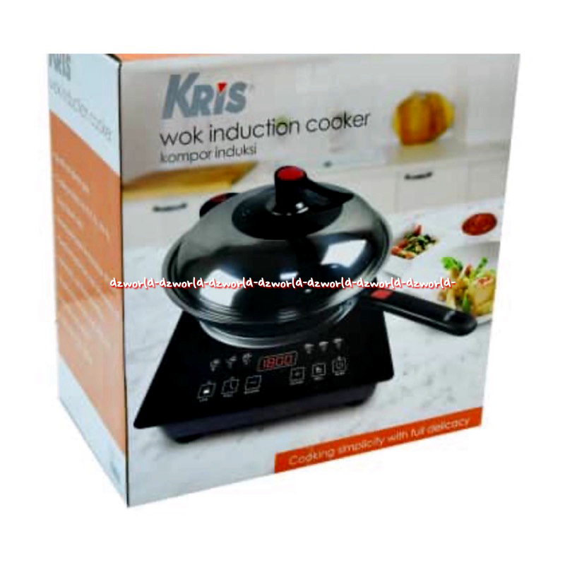 Kris Wok Induction Cooker Kompor Induksi Listrik 1set Dengan Panci ...