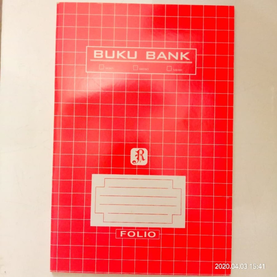 Buku bank folio-1 pcs | Lazada Indonesia