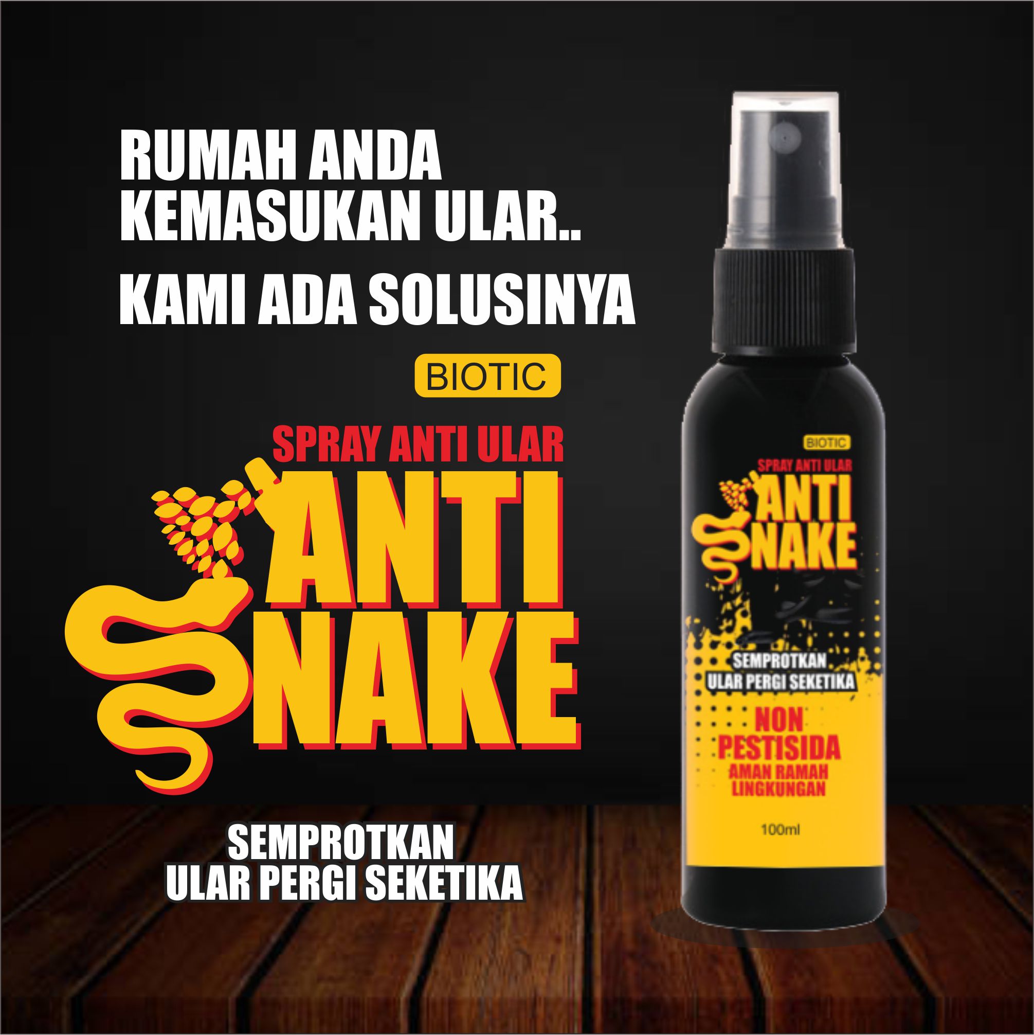 ALAT PENGUSIR ULAR AMPUH TERBUKTI ULAR PERGI SEKETIKA NON PESTISIDA ...