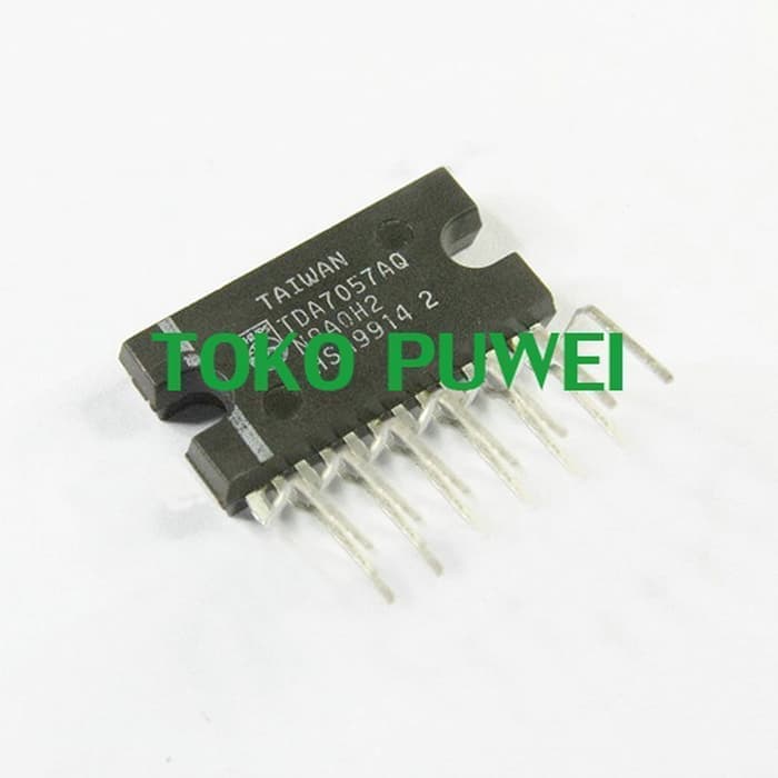 TDA7057AQ audio output amplifier with DC volume control IC BC08 ...