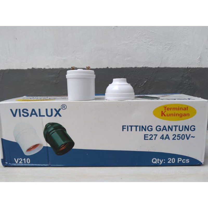 Visalux Fitting Gantung Bohlam Lampu E27 V210 Bahan Kuningan dan Murah ...