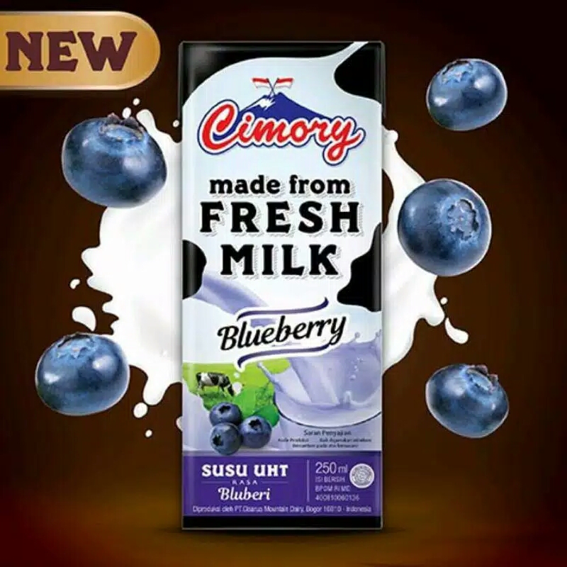 Cimory Susu Uht 250ml Rasa Blueberry/3 kotak | Lazada Indonesia