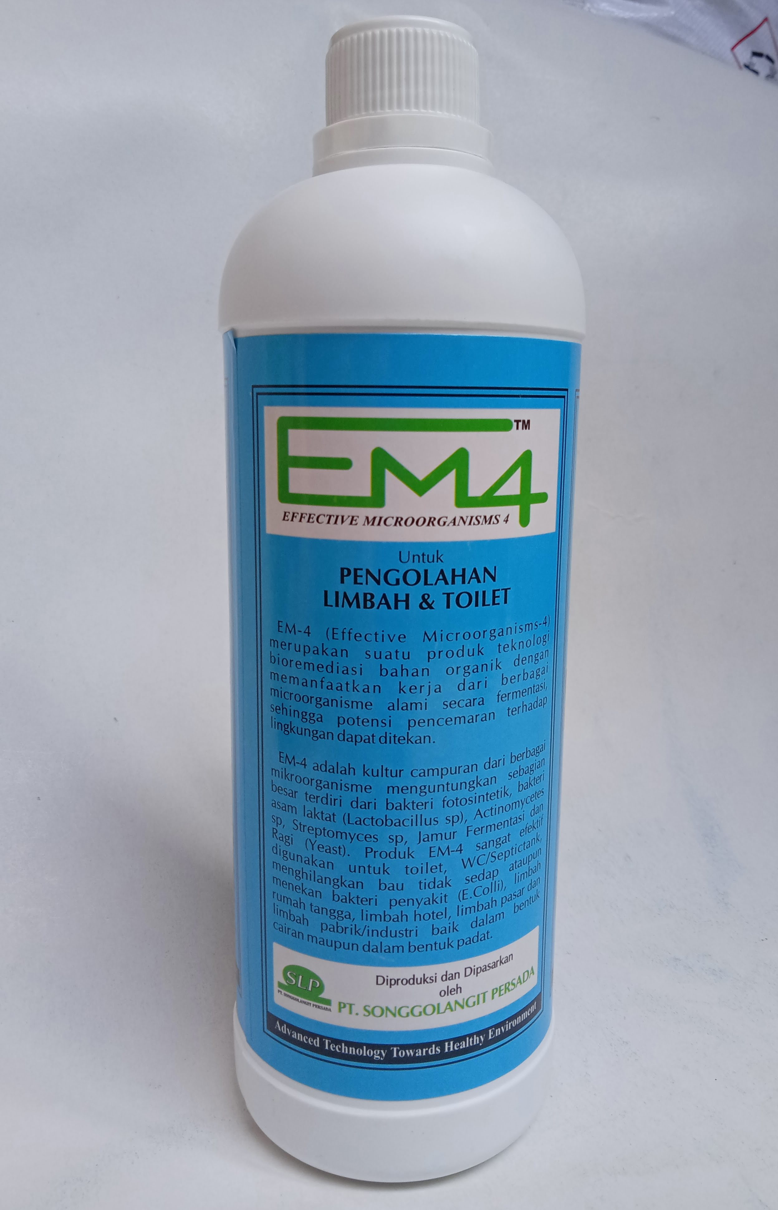 Pupuk / Bakteri EM4 Limbah 1 Liter dari PT Songgolangit Persada ...