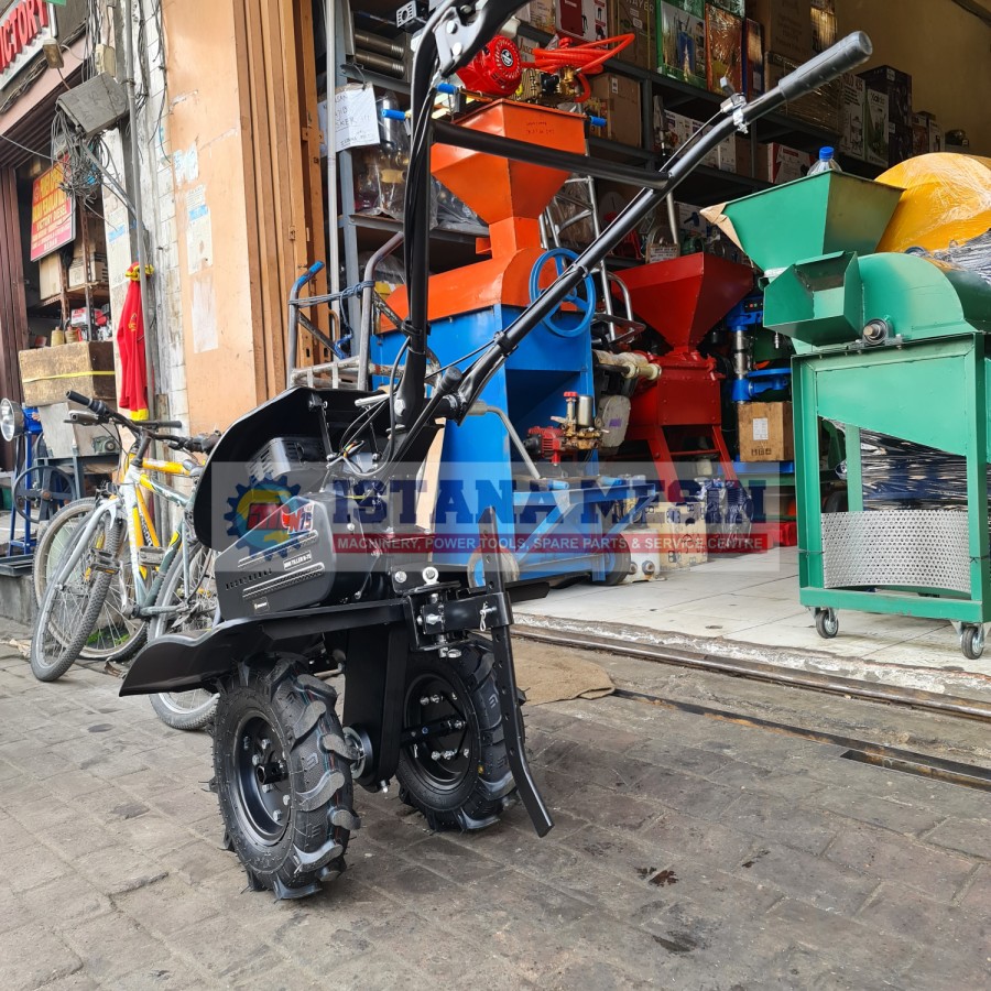MESIN BAJAK TANAH LADANG (CROWN N75 WALET NINJA CULTIVATOR TRAKTOR MINI ...
