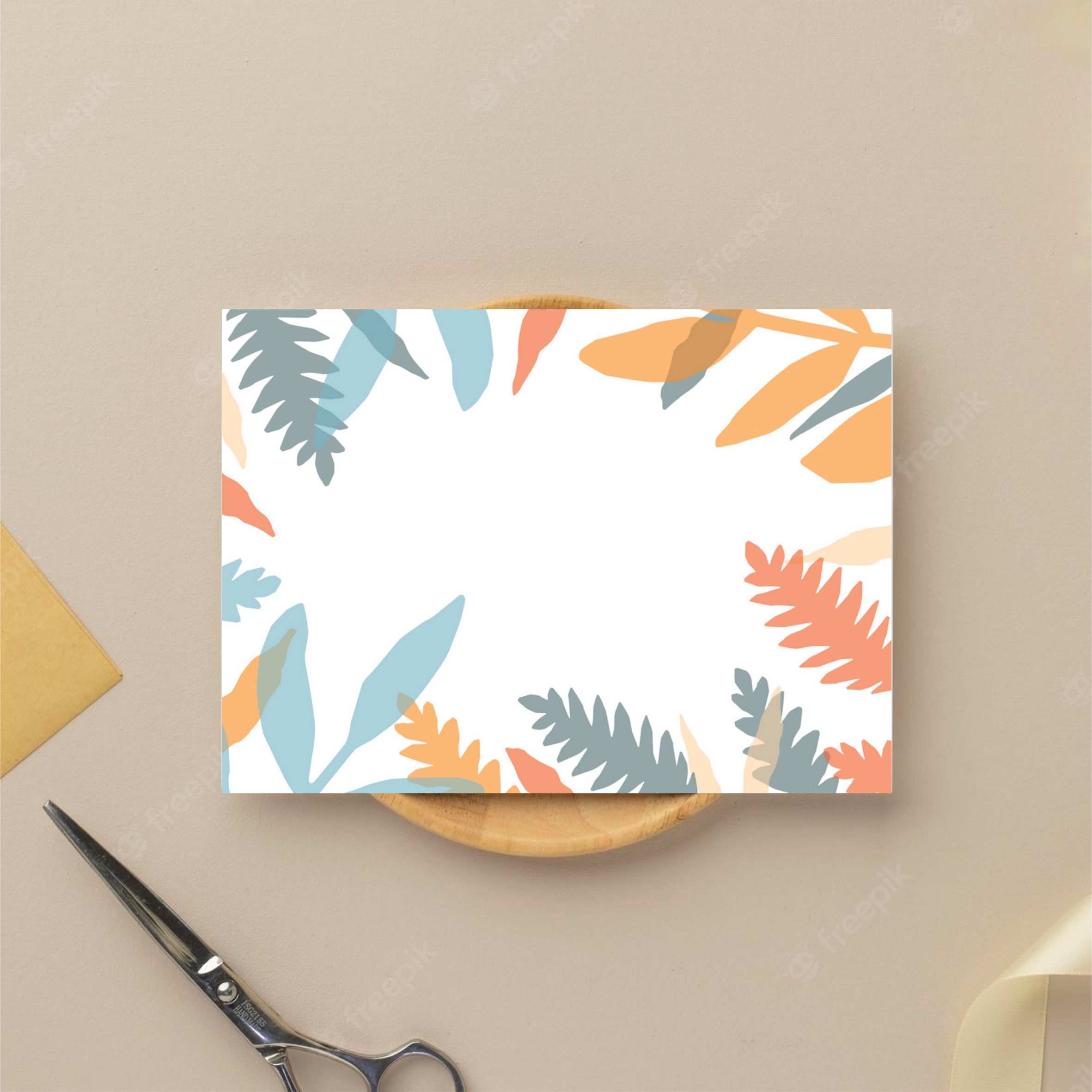 [ISI 25 PCS] Blank Card / Kartu Kosong / Kartu Ucapan Kosong / Thank ...