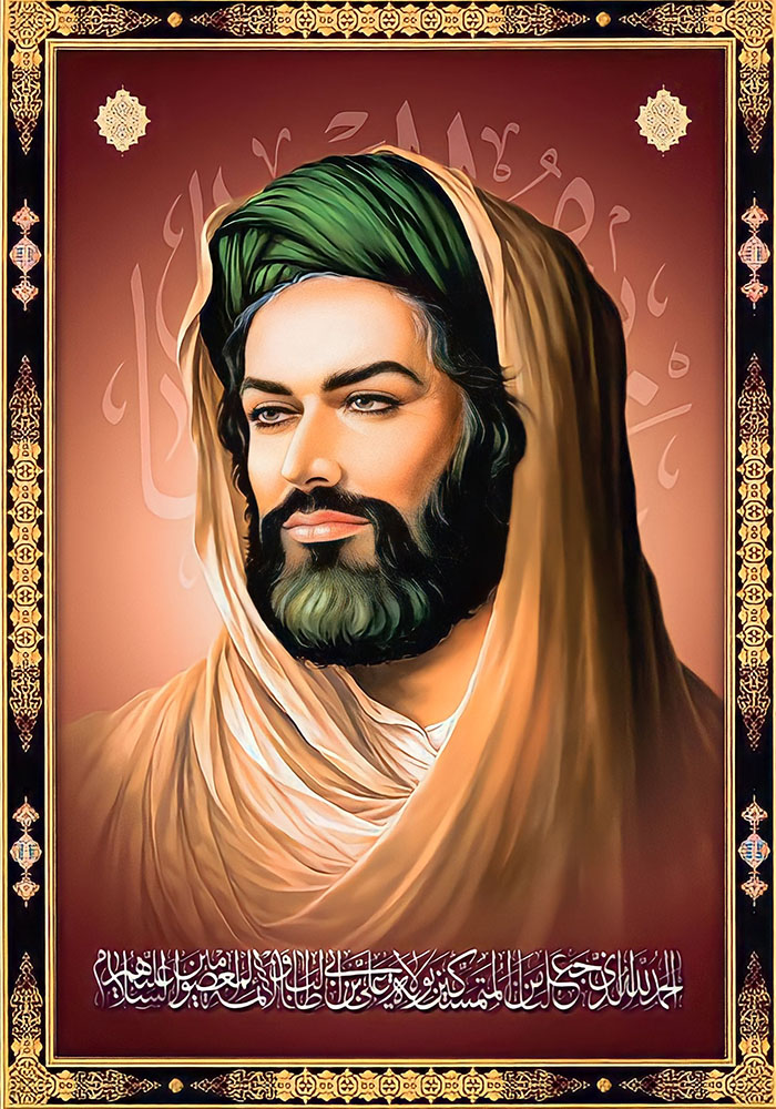 Hiasan dinding poster Sayidina Ali bin Abi Thalib big jumbo Ukuran ...