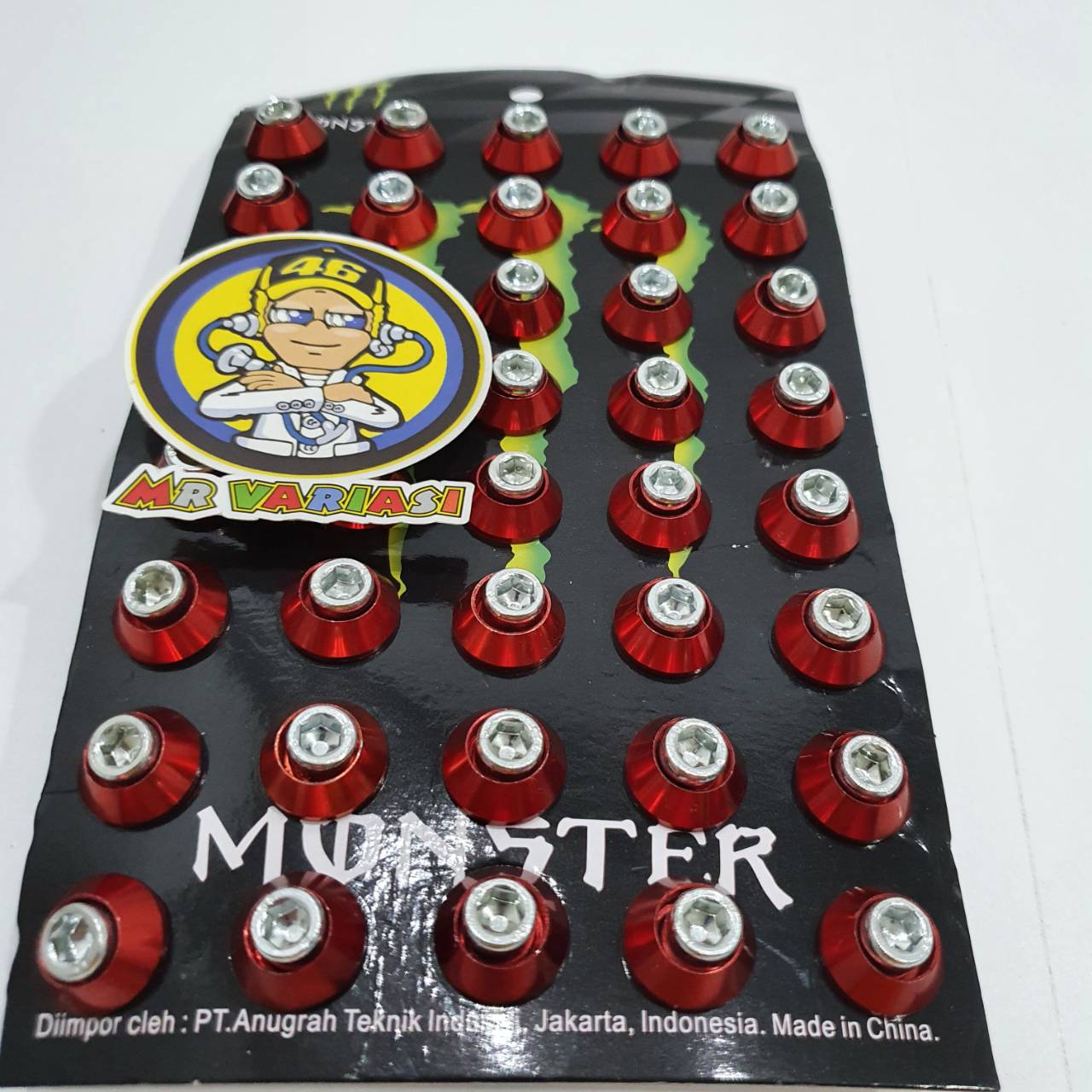 Baut L Baut Variasi + Ring Monel Variasi Universal - Baut Monel ...