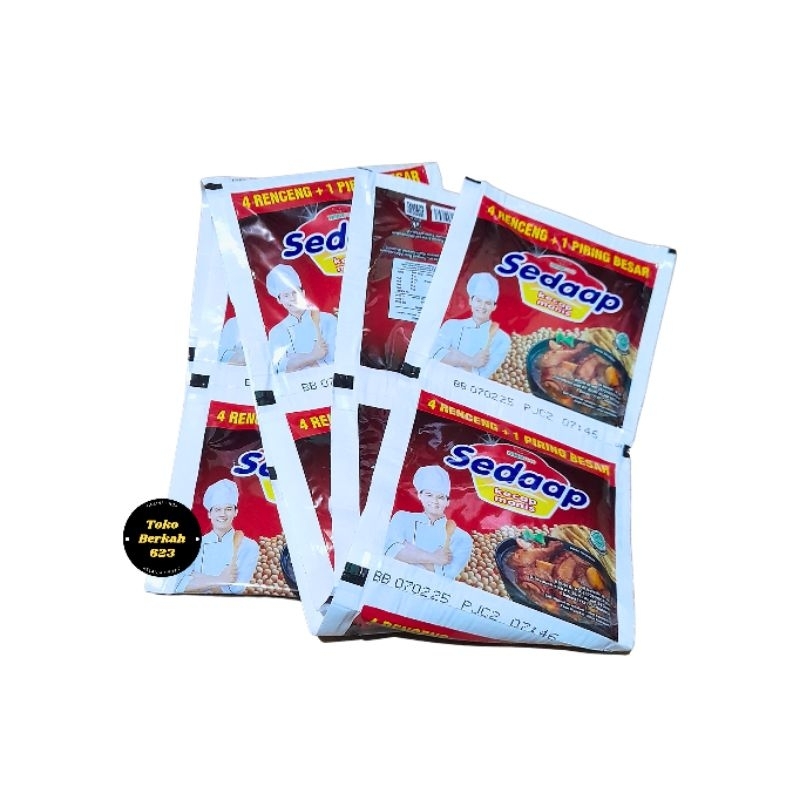 Sedaap Kecap Manis 16ml 1 Renceng Isi 12 Sachet | Lazada Indonesia