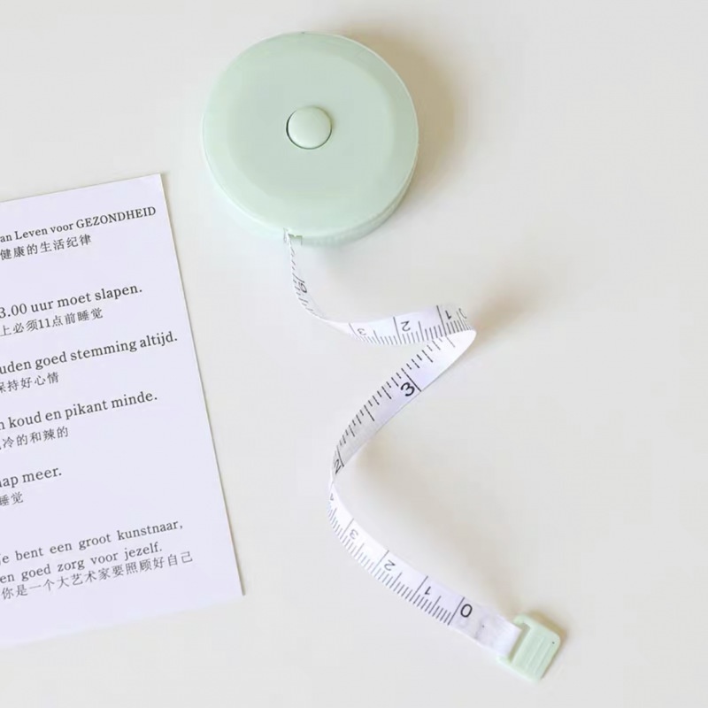 meteran Mini Gulung 150Cm Pengukur Lingkar Perut Baju Jahit Measure ...