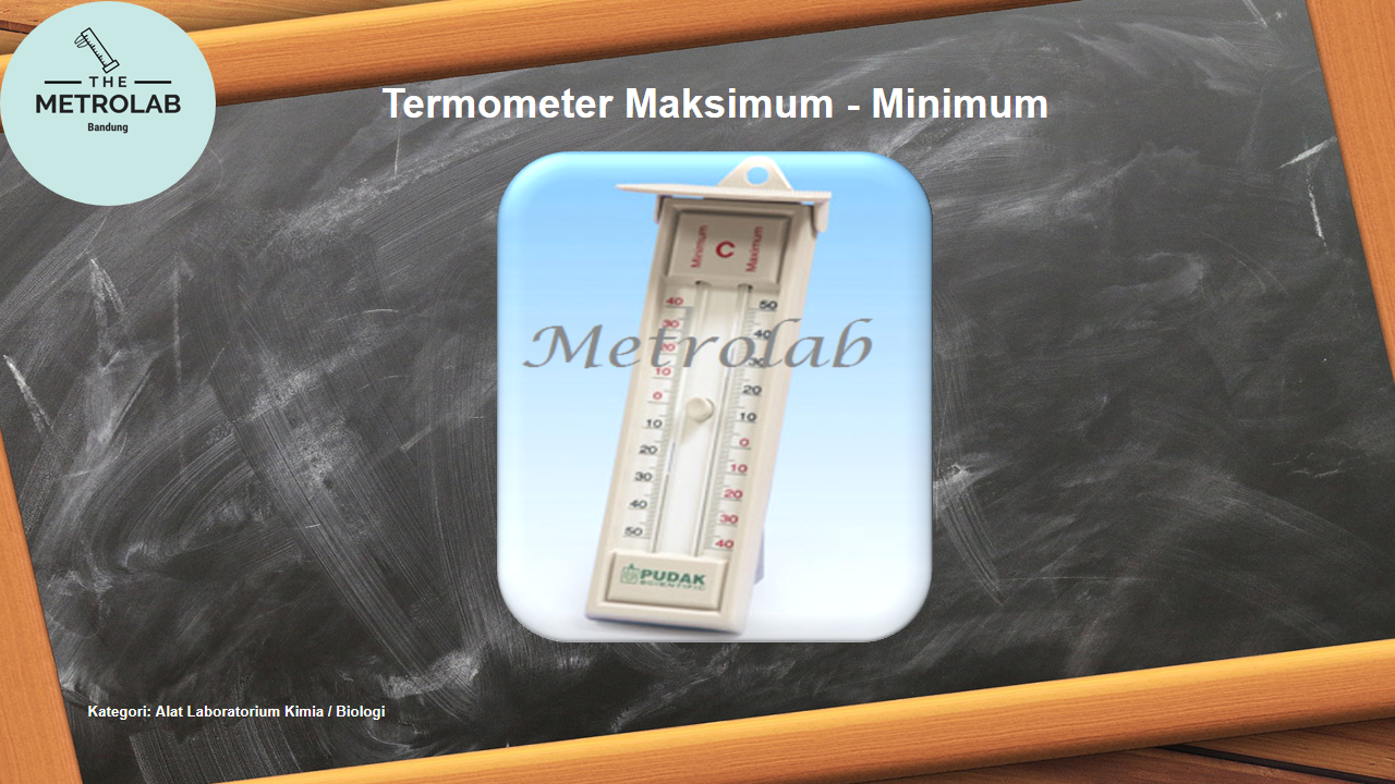 Termometer Maksimum - Minimum | Lazada Indonesia