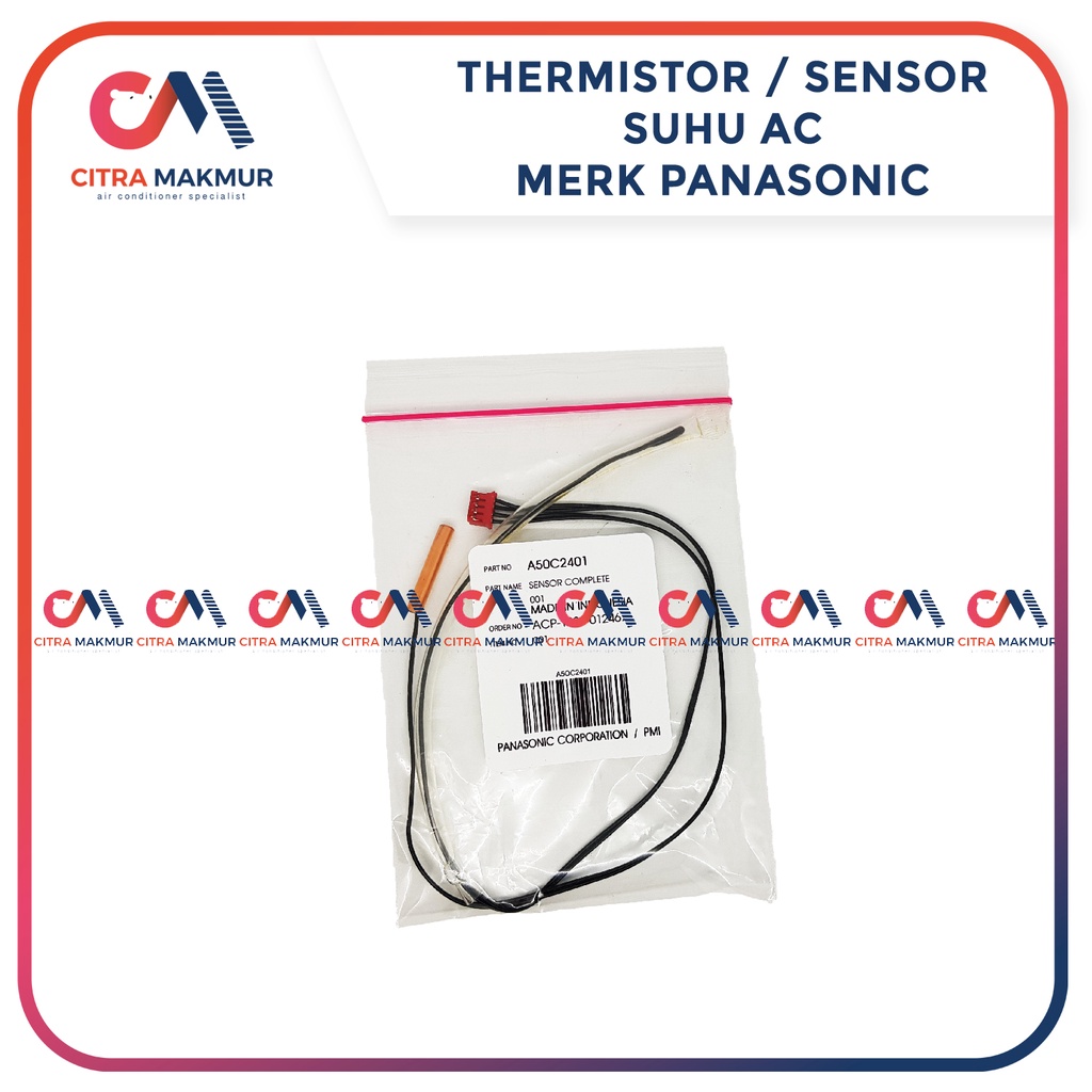 Thermistor AC Split Panasonic Air Conditioner Pendingin Ruangan Pipa ...