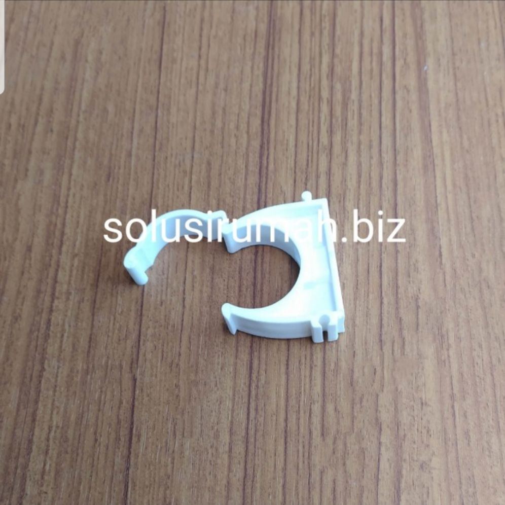 KLEM O PVC 32 PIPA BULAT PIPE CLAMP 32MM CONDUIT 1 1/4 PLASTIK KLIP ...