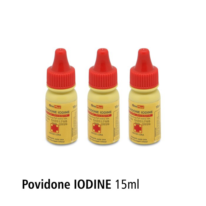 Povidone Iodine Onemed 15ml / Antiseptik Luka | Lazada Indonesia