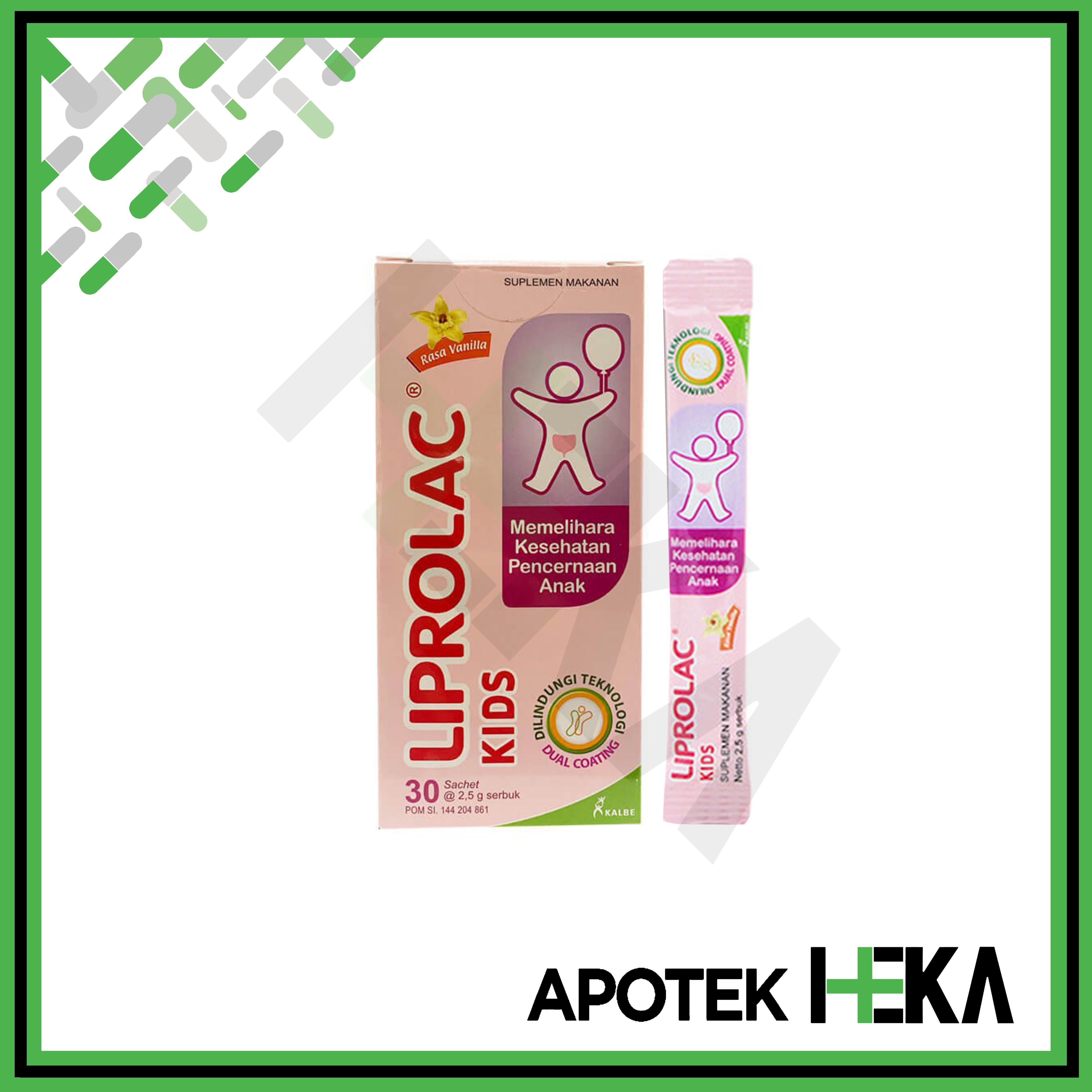 Liprolac Kids Suplemen Makanan - Kesehatan Pencernaan Box 30 sachet ...