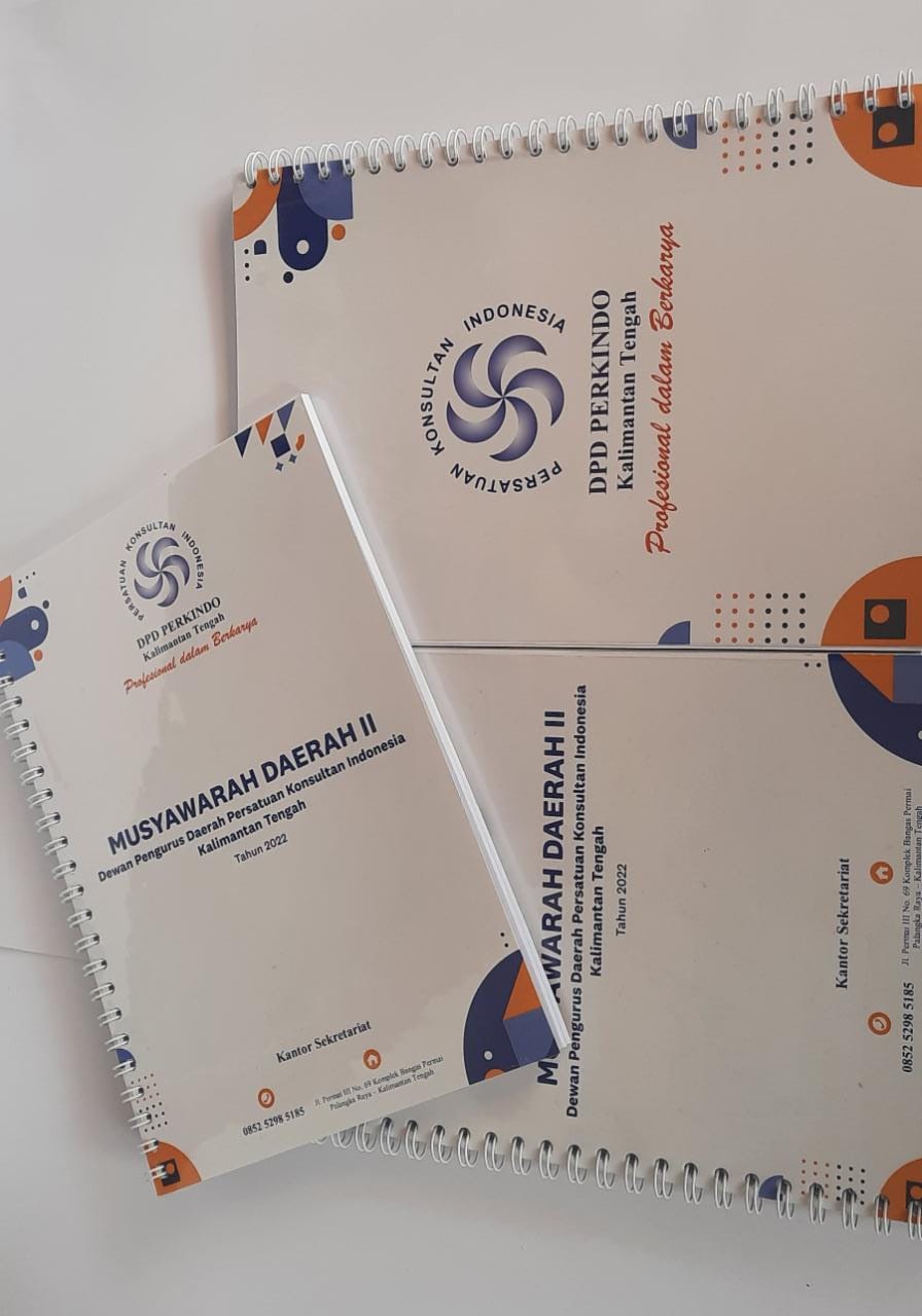 Cetak Notebook Blocknote Spiral Custom untuk kantor sekolah perusahaan ...