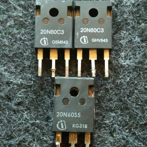20N60C3 20N60S5 20N60CFD SPW20N60C3 Mosfet 20A 600V To-247 20N60 ...