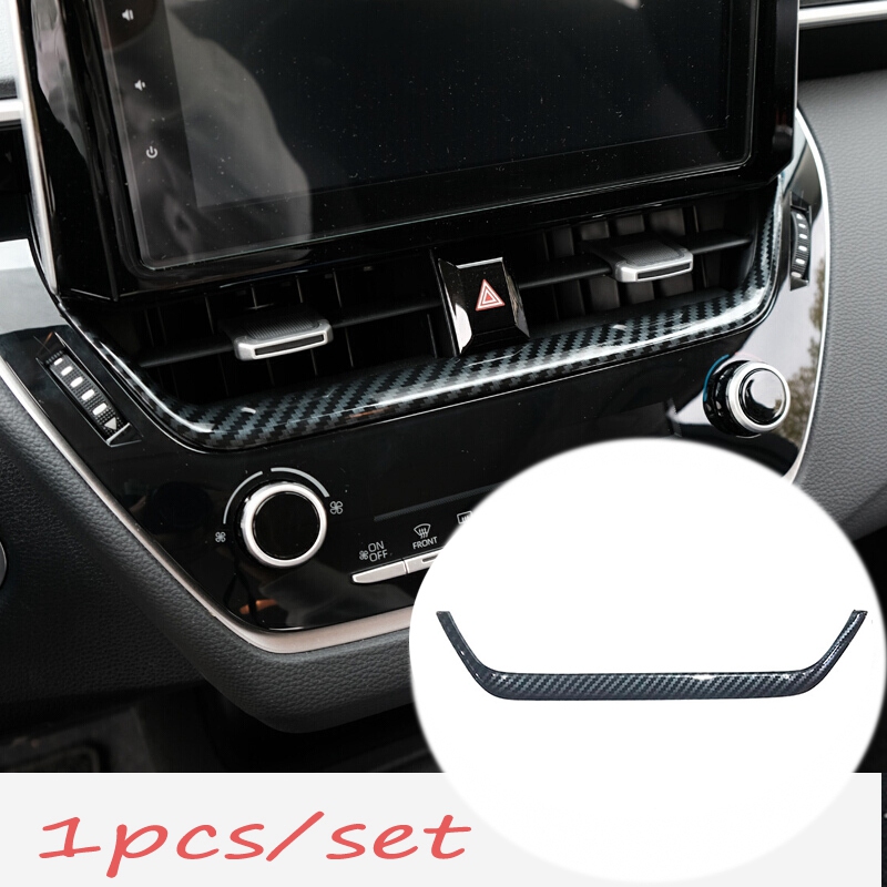 Car Navigation Strip Cover Trim Frame Sticker for Toyota Corolla E210 ...