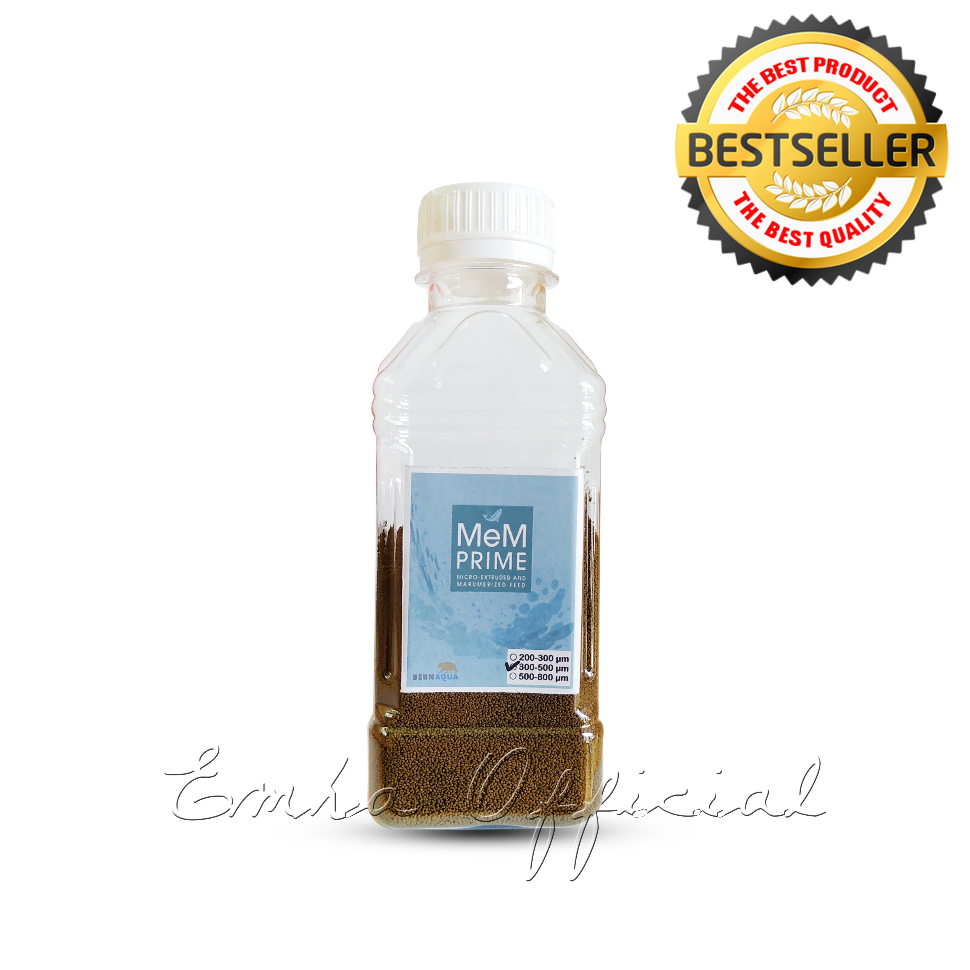 MeM Prime 300- 500 Mikron 100 Gram Pelet Pakan Ikan Betta Cupang Guppy ...