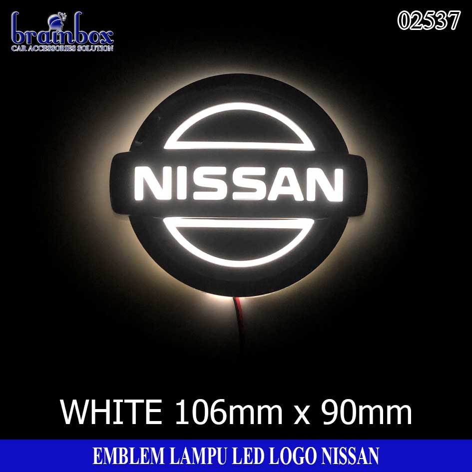 HIGH QUALITY Car Logo Light Nissan Emblem Mobil Lampu Car Logo LED ...