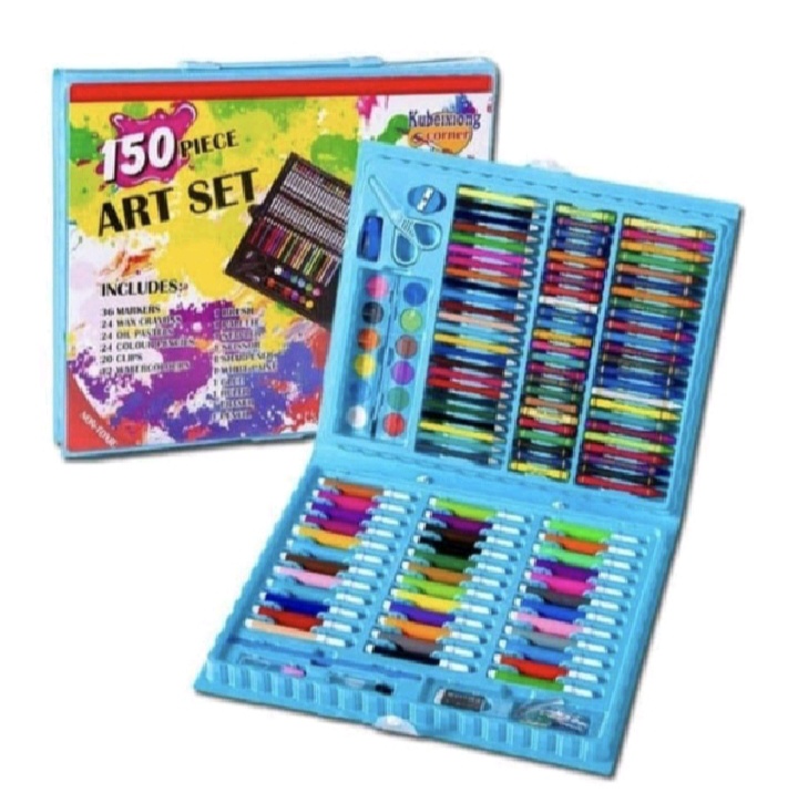 Crayon Anak Pengasah 208pcs Set Alat Menggambar Melukis Anak-anak ...