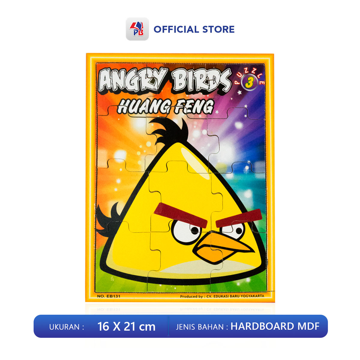 Puzzle Edukasi Anak / Puzzle Kayu / Puzzle Anak Seri Angry Bird Dan ...