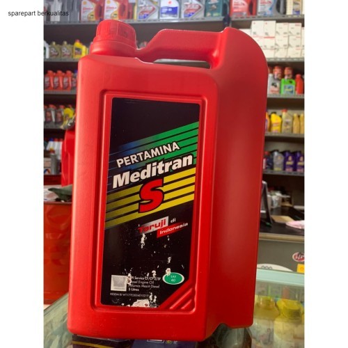 Oli MURAH Pertamina Meditran S 5 Liter SAE-40 S40 Mesin Diesel Solar ...