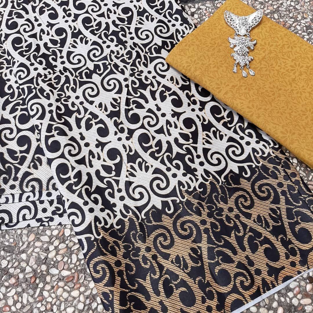 Kain Batik Printing Motif Asmat Kain Meteran Bahan Baju Batik ...