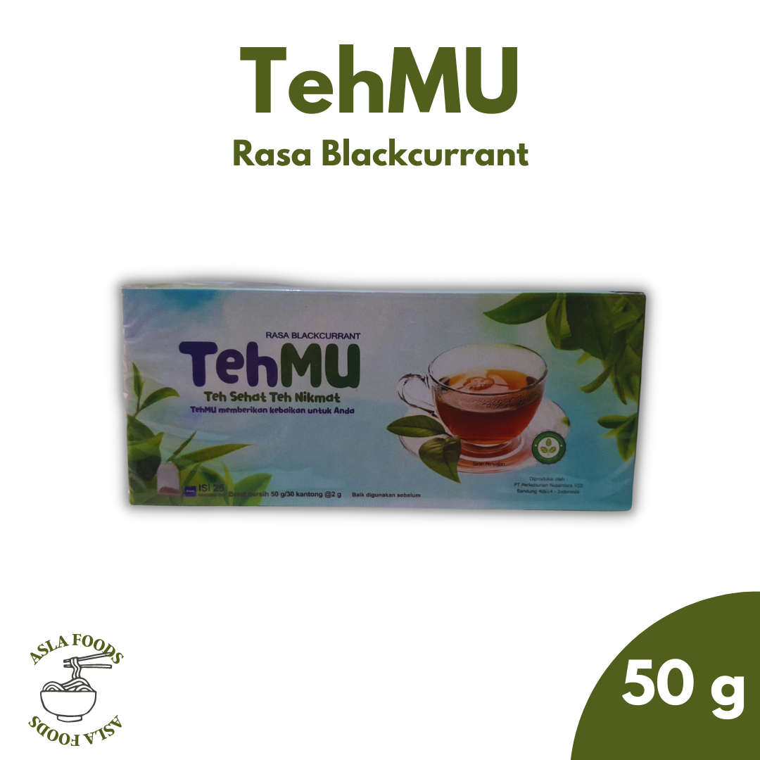 TehMu Blackcurrant Isi 25/ Teh Sehat Teh Nikmat | Lazada Indonesia