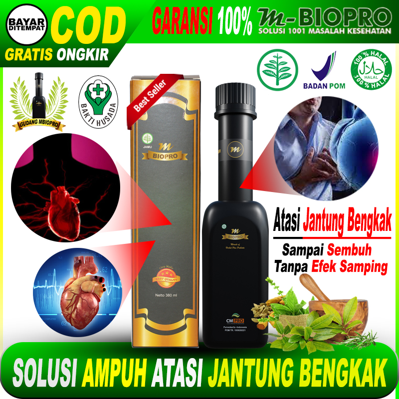 M biopro Herbal Asli Original Obat Ampuh Atasi JAntung Bengkak, Jantung ...