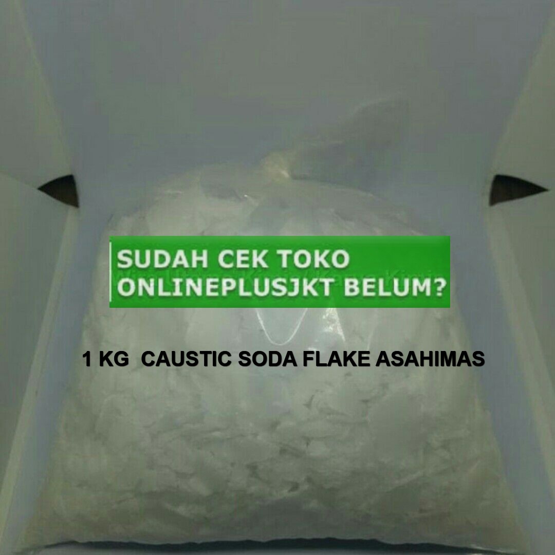 TERMURAH BAHAN KIMIA - ( 1 KG ) CAUSTIC SODA FLAKE / SODA API 98% ex ...