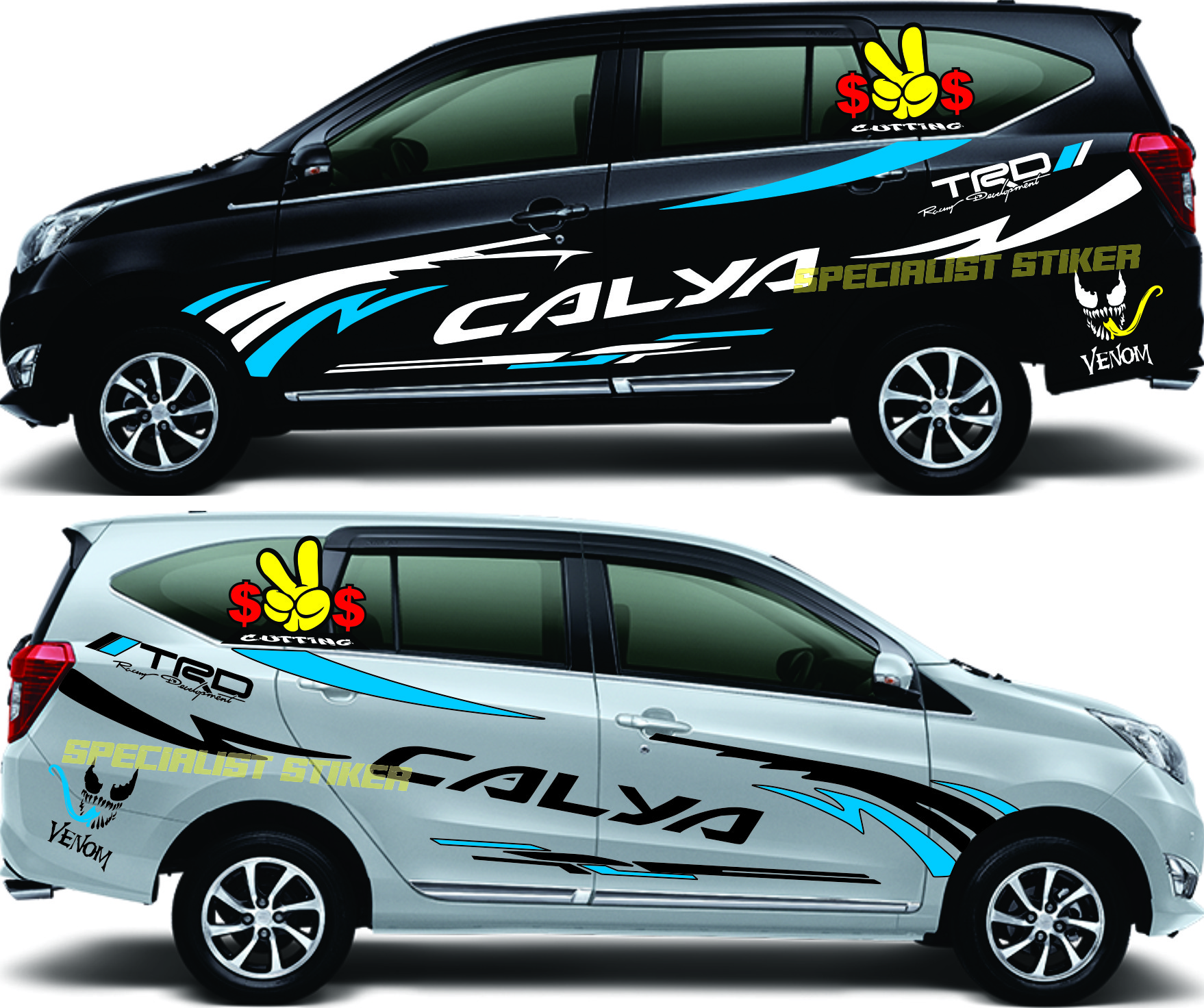 Stiker Calya Stiker Mobil Toyota Calya Terbaru | Lazada Indonesia