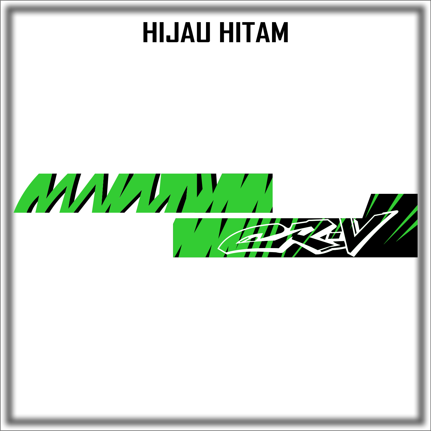 Cutting Sticker CRV Gen 1 RD1 Model Retro Untuk Body Samping | Lazada ...