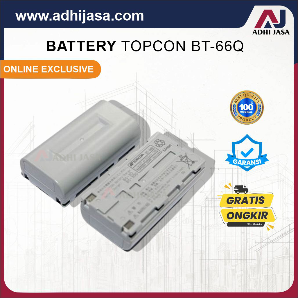 Battery Topcon BT-66Q Baterai BT66Q | Lazada Indonesia