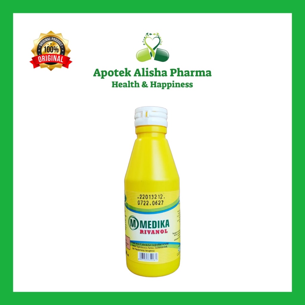 Rivanol Solution 100/300ml - Rifanol Larutan Antiseptik Pembersih Luka ...