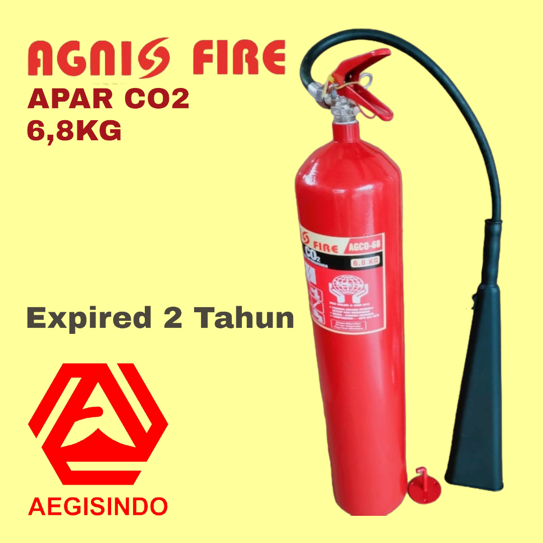 APAR 6.8 Kg CO2 AGNIS Fire Carbondioxide Alat Pemadam Api | Lazada Indonesia