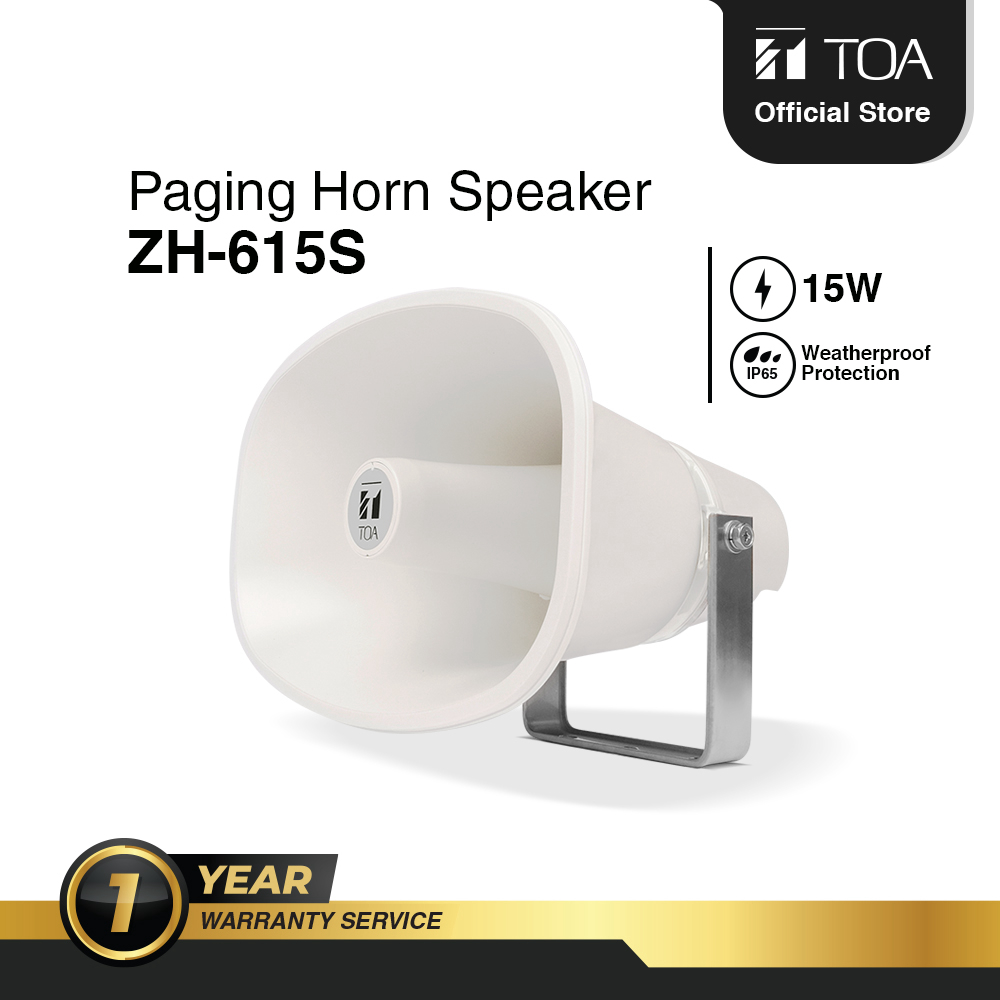 TOA ZH-615S Paging Horn Speaker 15 W | Lazada Indonesia